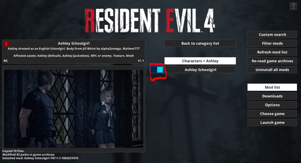 バイオハザードRE4でMOD導入方法&のおすすめMOD一覧！120%楽しむならこれ｜ゲームモンジュ